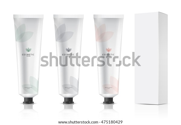 Package Beauty Cream Bottle Design Vector Stock Vector (Royalty Free ...