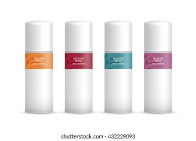 Package Beauty Cream Bottle Vector Design Stock Vector (Royalty Free ...