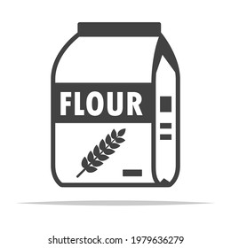 Package Flour Icon Transparent Vector Isolated Stock Vector (Royalty ...