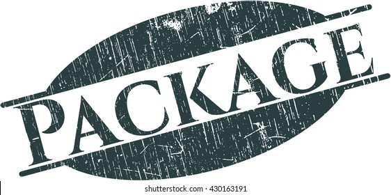 Package Rubber Seal Grunge Texture Stock Vector (Royalty Free ...