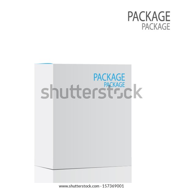Package White Box Design 2 Vector Stock Vector (Royalty Free) 157369001 ...