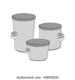 Packaging Container Industry Product Stock Vector (Royalty Free ...