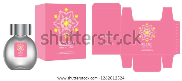 Packaging Design Label On Cosmetic Container: เวกเตอร์สต็อก (ปลอดค่า ...