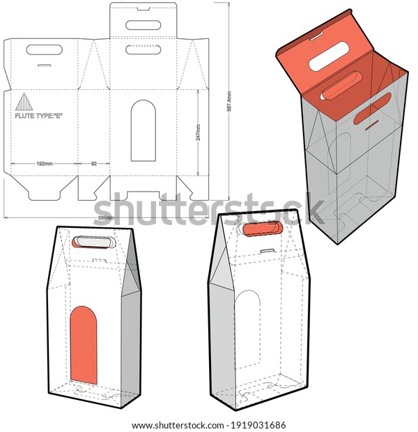 15,034 Box Handle Template Images, Stock Photos & Vectors | Shutterstock