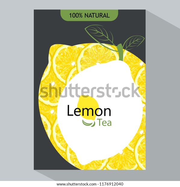 Packing Design Lemon Vector Illustration Lemon Stock Vector (Royalty ...