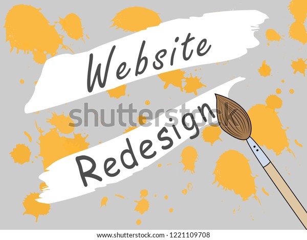 Page Design Site Closed Redesign Changing Stock Vector (Royalty Free ...