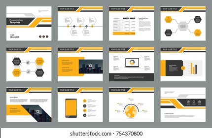 Vektor Stok Page Layout Design Info Graphic Element (Tanpa Royalti ...