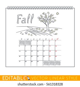 5,434 Cartoon wall calendar Stock Illustrations, Images & Vectors ...