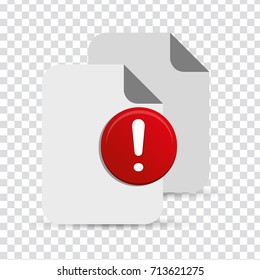 Pages Warning Stock Vector (Royalty Free) 713621275 | Shutterstock