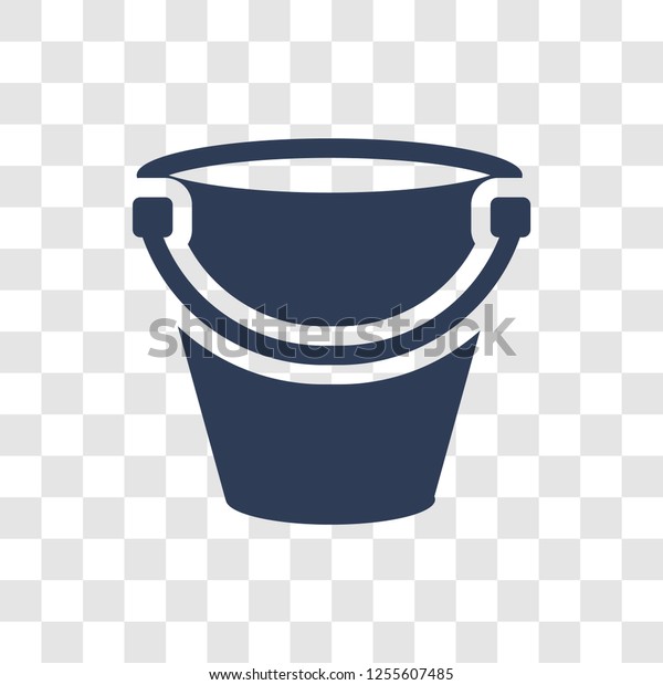 Pail Icon Trendy Pail Logo Concept Stock Vector (Royalty Free ...