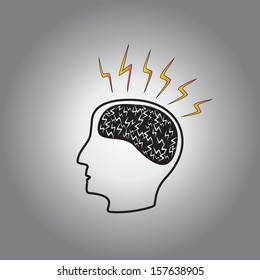Anger Irritation Anxiety Easy Explode Feeling Stock Vector (Royalty ...