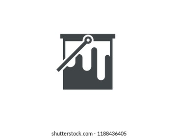 Paint Can Simple Icon Stock Vector (Royalty Free) 1188436405 | Shutterstock