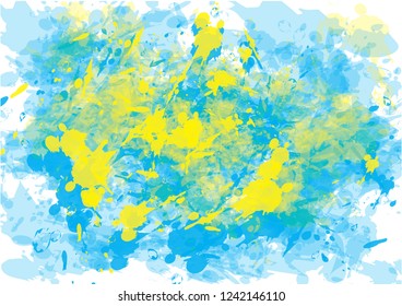 Paint Color Background Stock Vector (Royalty Free) 1242146110 ...