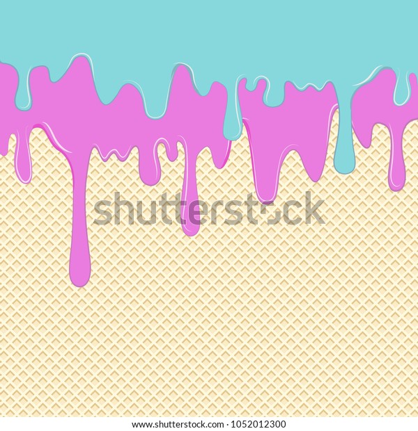 Paint Color Dripping Color Dropping Background: vector de stock (libre ...