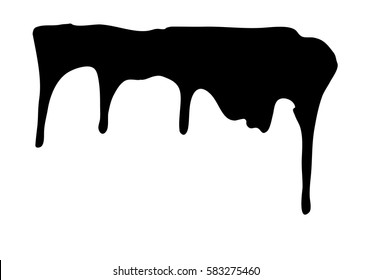Paint Color Drips Vector Stock Vector (Royalty Free) 583275460 ...