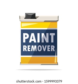 Paint Remover Vector Isolated Illustration Stock Vector (Royalty Free ...