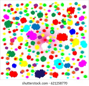 Paint Splash Illustration Drop Graffiti Ink Stock Vector (Royalty Free ...
