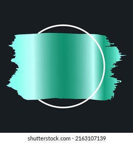 Paint Stain Frame On Dark Background Stock Vector (Royalty Free ...