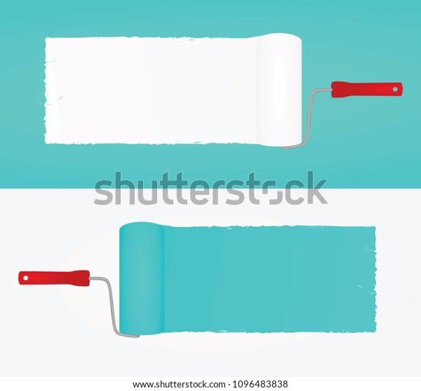 Paint Trail Vector Illustration Stock Vector (Royalty Free) 1096483838 ...