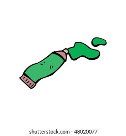Paint Tube Drawing Stock Vector (Royalty Free) 48020074