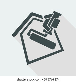 Painter Roll Symbol Stock Vector (Royalty Free) 573769174 | Shutterstock