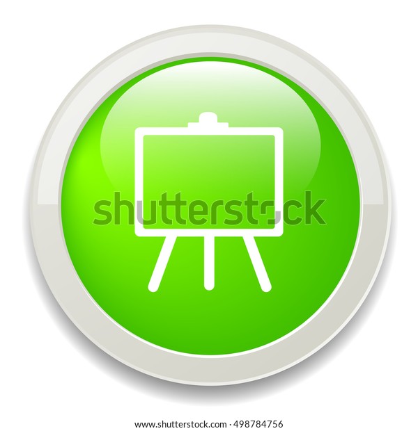 Painting Board Icon Stock Vector (Royalty Free) 498784756 | Shutterstock