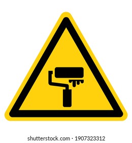 Workers Area Symbol Sign Vector Illustration Stock Vector (Royalty Free ...