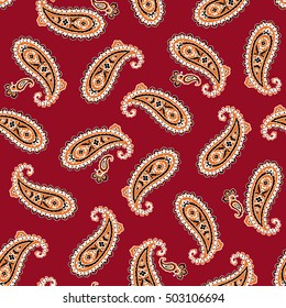 Paisley Design Pattern: เวกเตอร์สต็อก (ปลอดค่าลิขสิทธิ์) 503106751 ...