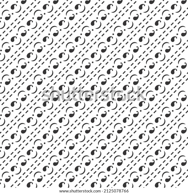 Paisley Line Pattern Fabric Wall Paper Stock Vector (Royalty Free ...