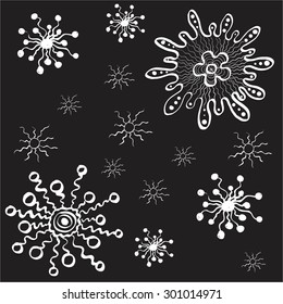 Paisley Stars Vector Stock Vector (Royalty Free) 301014971 | Shutterstock