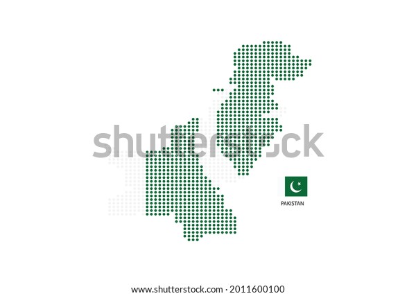 Pakistan Map Design By Color Pakistan Stock Vector (Royalty Free ...