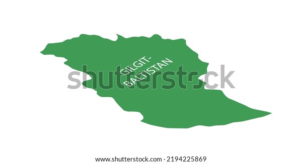 Pakistan Map Gilgit Pakistan Pakistan Province Stock Vector (Royalty ...