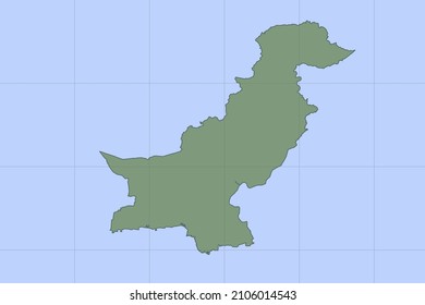 2,194 Pakistan green map Images, Stock Photos & Vectors | Shutterstock