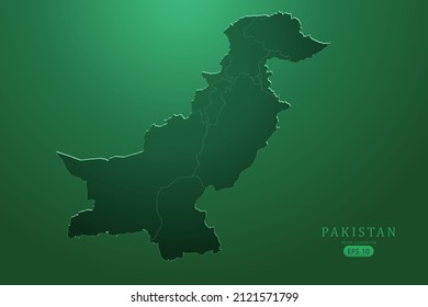 2,194 Pakistan green map Images, Stock Photos & Vectors | Shutterstock