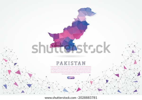 Pakistan Map World Map International Vector Stock Vector (Royalty Free ...