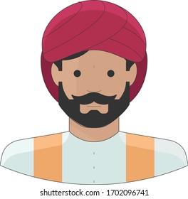 665 Pakistani man vector Images, Stock Photos & Vectors | Shutterstock