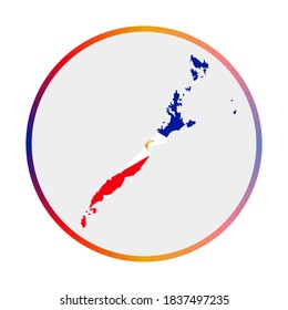 Palawan Icon Shape Island Palawan Flag Stock Vector (Royalty Free ...