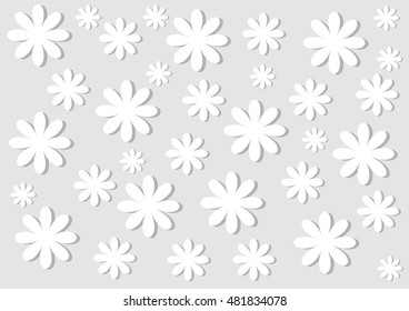 Pale Floral Background Stock Vector (Royalty Free) 481834078 | Shutterstock