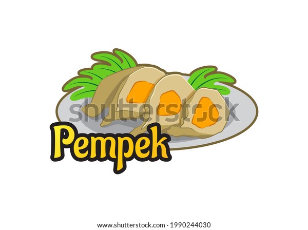 Palembangs Pempek Vector Logo Template Vector Stock Vector (Royalty ...