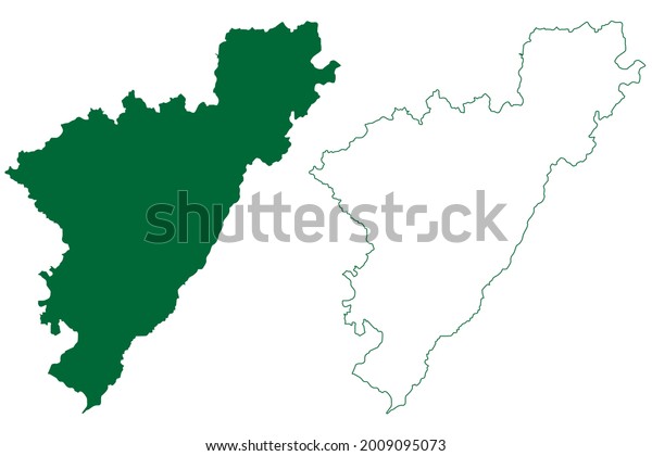Pali District Rajasthan State Republic India Stock Vector (Royalty Free ...