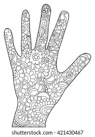 91 Coloring Book Middle Finger Images, Stock Photos & Vectors ...