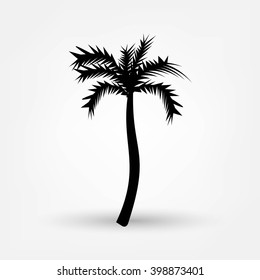 Palm Icon Stock Vector (Royalty Free) 398873401 | Shutterstock