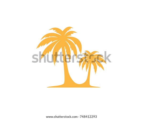 Palm Logos Symbols Stock Vector (Royalty Free) 748412293 | Shutterstock