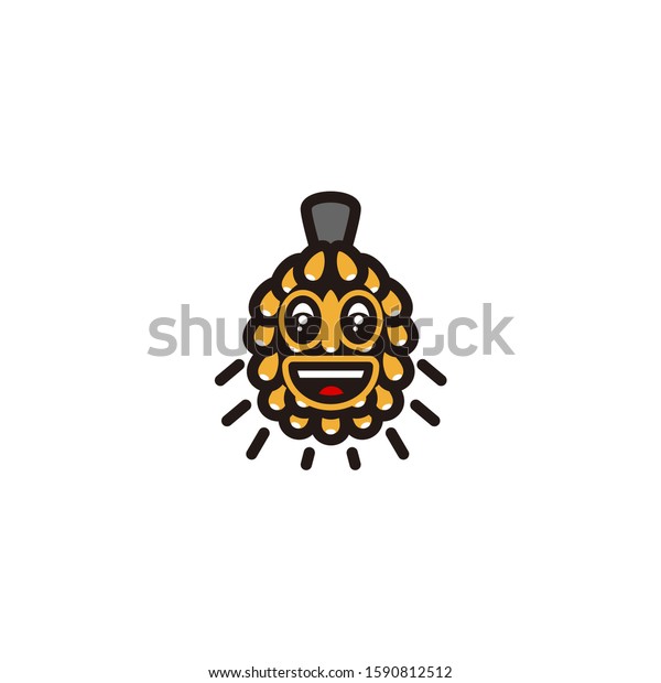 Palm Oil Cartoon Characters Vector Illustration Stock Vector (Royalty ...