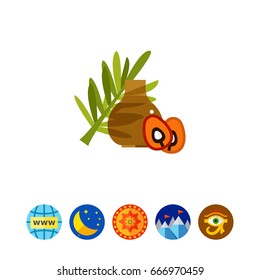 908 Palm oil seed icon Images, Stock Photos & Vectors | Shutterstock