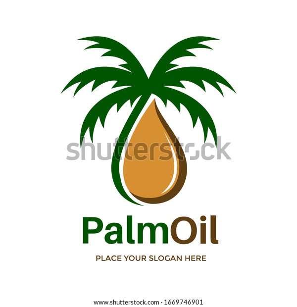 Modèle De Logo Vectoriel Dhuile De Image Vectorielle De Stock Libre