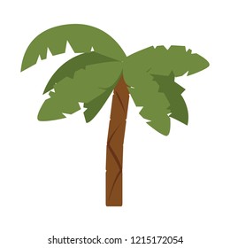 Palm Tree Cartoon Stock Vector (Royalty Free) 1215172054 | Shutterstock