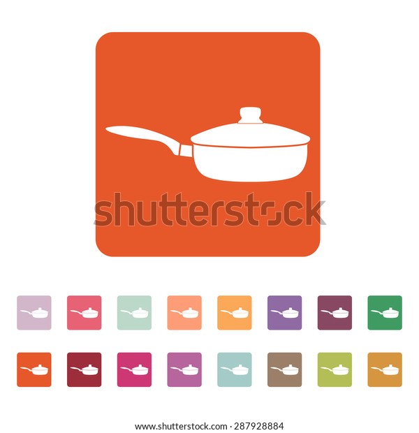 Pan Icon Dripping Pan Symbol Flat Stock Vector (Royalty Free) 287928884 ...