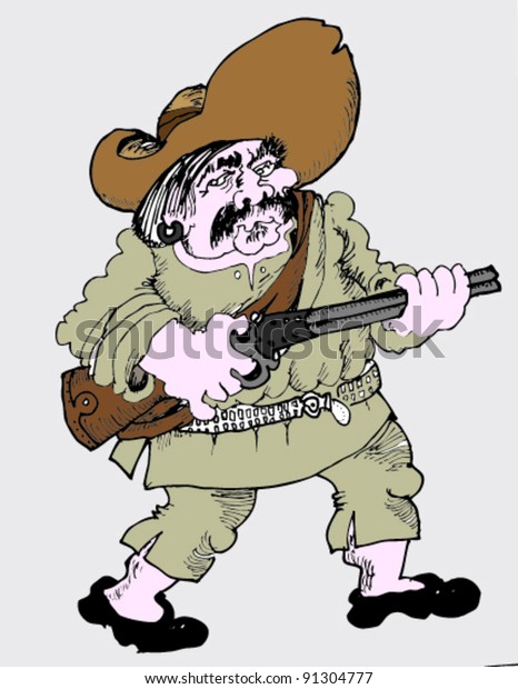 Pancho Villa Stock Vector (Royalty Free) 91304777 | Shutterstock