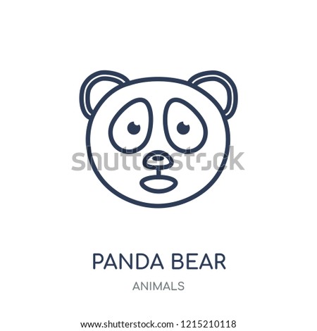 Panda Outline | Free download on ClipArtMag